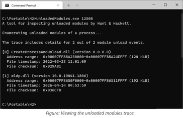 Concealed code execution: Techniques and detection